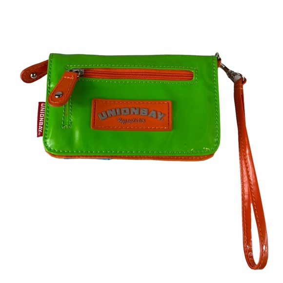 UNIONBAY | Bags | Union Bay Neon Bright Rainbow Vegan Patent Leather ...